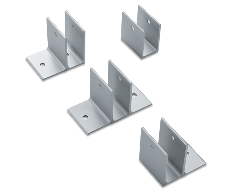 Aluminum Stirrup Brackets - | ASI Global Partitions